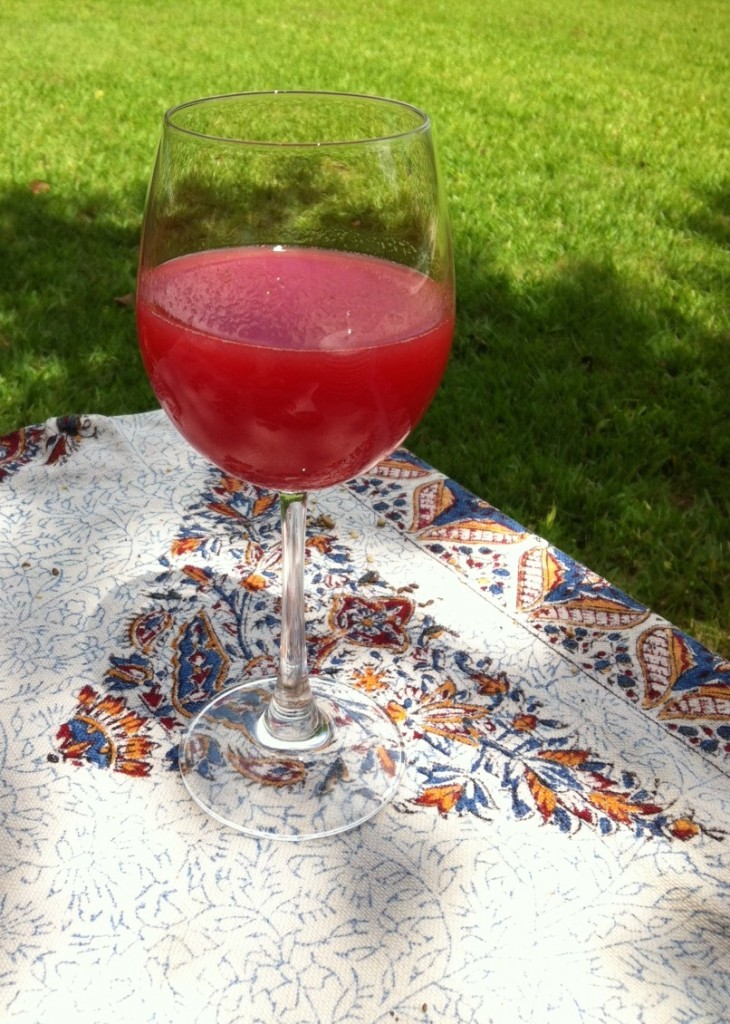 Apéro Pastèque – Watermelon drink – Magali's Healthier Kitchen